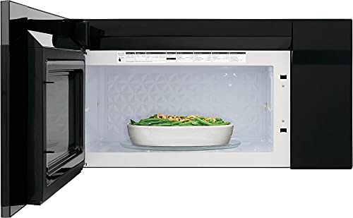 FRIGIDAIRE FGBM19WNVD 30" Gallery Series Black Stainless Steel Over-The-Range Microwave with 1.9 cu. ft. Capacity 300 CFM Sensor Cooking and LED Interior Lighting