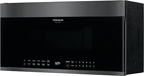 FRIGIDAIRE FGBM19WNVD 30" Gallery Series Black Stainless Steel Over-The-Range Microwave with 1.9 cu. ft. Capacity 300 CFM Sensor Cooking and LED Interior Lighting