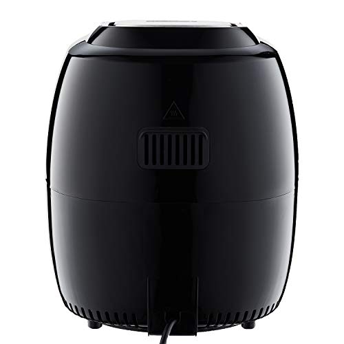 GoWISE USA GW22921-S 8-in-1 Digital Air Fryer with Recipe Book, 5-Qt, Black