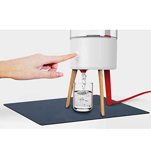 Golener Coffee Maker Rug,coffee Bar Decor For Coffee Station，coffee Grinder Mat,drip Tray For Coffee Maker,coffee Pot Mat For Countertops,non-slip Material Keeps Glasses And Dishware In Place,Navy