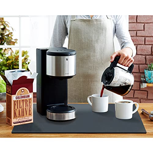 Golener Coffee Maker Rug,coffee Bar Decor For Coffee Station，coffee Grinder Mat,drip Tray For Coffee Maker,coffee Pot Mat For Countertops,non-slip Material Keeps Glasses And Dishware In Place,Navy