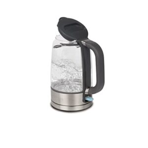 Cuisinart GK-17 ViewPro Cordless Electric Kettle, 1.7-Liter Capacity with 1500-Watts of Power, Stainless Steel/Glass