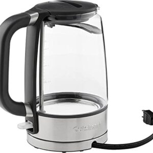 Cuisinart GK-17 ViewPro Cordless Electric Kettle, 1.7-Liter Capacity with 1500-Watts of Power, Stainless Steel/Glass