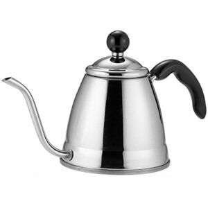 sato metal kogyo salus fino coffee pot, 0.4 gal (1.2 l), made in japan