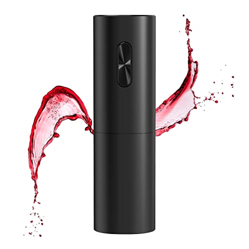 Rocyis Electric Wine Opener-Wine Bottle Opener Battery Operated-Automatic Corkscrew Wine Opener Kit, Wine Accessories Gift for Wine Lovers