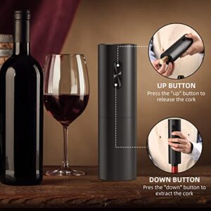 Rocyis Electric Wine Opener-Wine Bottle Opener Battery Operated-Automatic Corkscrew Wine Opener Kit, Wine Accessories Gift for Wine Lovers