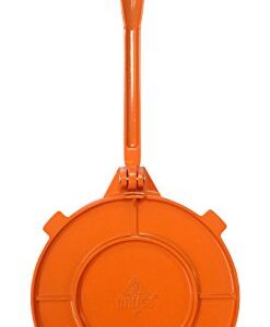 IMUSA USA Aluminum Tortilla Press 8-Inch, Orange