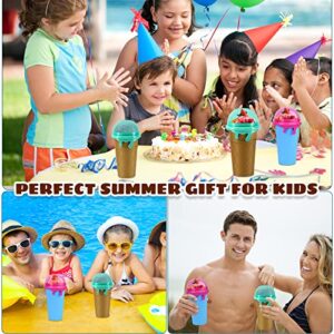 Slushie Maker Cup, TIKTOK Slushy Cup Magic Quick Frozen Smoothies Cup, 500ml Slushie Cup Homemade Milk Shake Ice Cream Maker Cooling Cup DIY for Family (Coffee)