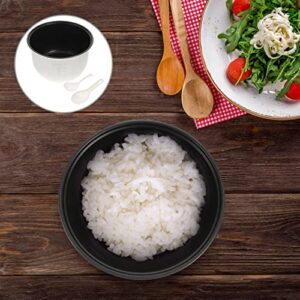 Healeved Rice Cooker 10 Cup Rice Cooker Inner Pot Rice Cooker Replace Liner Nonstick Cooking Pot Inner，4.5Qt Aroma Rice Cooker