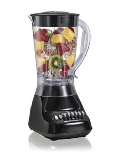 hamilton beach smoothie 10-speed blender (black)