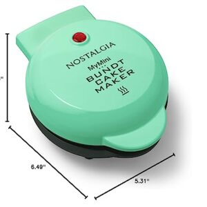 Nostalgia MyMini Personal Electric Bundt Cake Maker