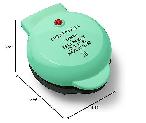 Nostalgia MyMini Personal Electric Bundt Cake Maker