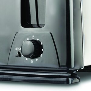 Brentwood Toaster, 4-Slice, Black