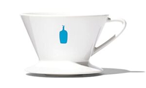 blue bottle pour over coffee ceramic dripper, white, 1 ct