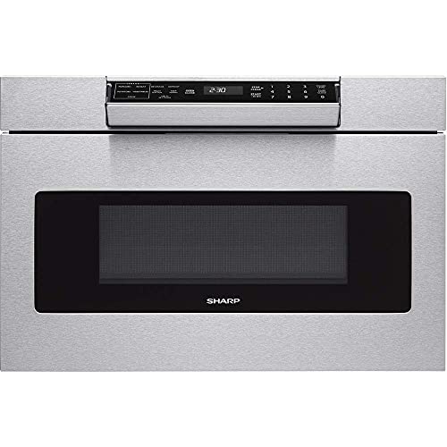 Sharp Built-In Microwave Drawer, Stainless Steel - SMD3070ASY model