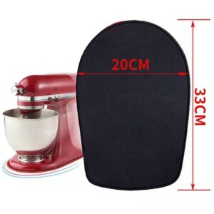 Mixer Mover Sliding Mats for KitchenAid Stand Mixer With Two Cord Organizers Slider Mat Pad Kitchen Appliance Slide Mats Pads Compatible with KitchenAid 4.5-5 Qt Tilt-Head Stand Mixer Artisan Classic