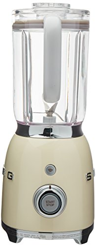 Smeg BLF01CRUS 50s Style Blender,, Cream, 48 Ounces