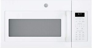 ge 1.7 cu. ft. white over-the-range microwave oven