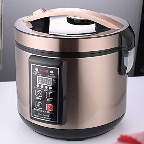 MLGB 6L Black Garlic Fermenter, Kimchi machine,Sweet Rice Wine Maker Full Automatic,Natto Maker,Yogurt Pot, FCC UL Listed