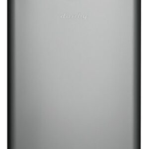 Danby DAR044A6DDB Contemporary Classic 4.4 Cu.Ft. Mini Fridge, Compact Refrigerator for Bedroom, Living Room, Bar, Dorm, Kitchen, Office, E-Star in Silver, 3 Sq Ft