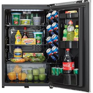 Danby DAR044A6DDB Contemporary Classic 4.4 Cu.Ft. Mini Fridge, Compact Refrigerator for Bedroom, Living Room, Bar, Dorm, Kitchen, Office, E-Star in Silver, 3 Sq Ft