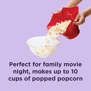 Chef'n PopTop Microwave Popcorn Popper (Cherry)