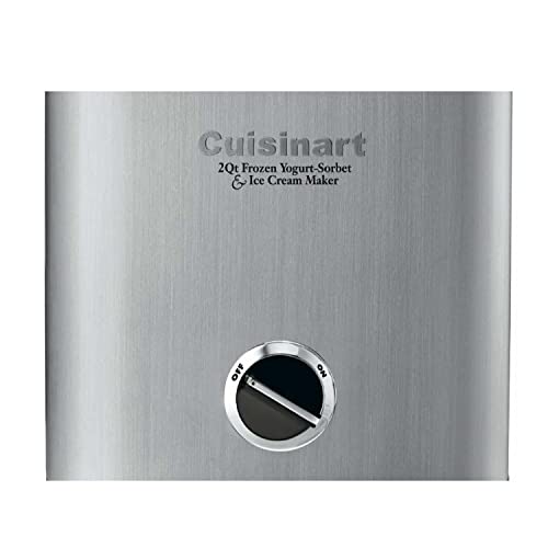 Cuisinart ICE-30BC Pure Indulgence 2-Quart Frozen Yogurt-Sorbet and Ice Cream Maker Bundle with Dessert Book (2 Items)