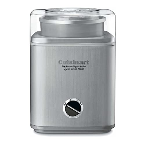 Cuisinart ICE-30BC Pure Indulgence 2-Quart Frozen Yogurt-Sorbet and Ice Cream Maker Bundle with Dessert Book (2 Items)