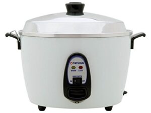 tatung – tac-10g (sf) – 10 cup rice cooker – white aluminum cook pot