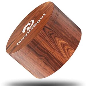 NoviDSgot Spice Grinder 3.0 Inch, Large 3'' Grinder, Wooden Brown