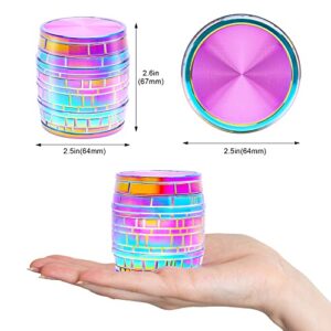 Grinder 2.5 Inch Herb Grinder Rainbow