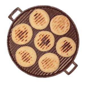 viko® budare pro grill arepas precurado 30cm 12" grill-griddle @vikogrills gauchogrillx® hecho en venezuela