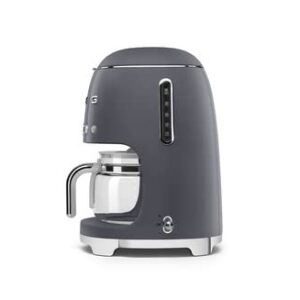 Smeg 50's Retro Style Coffee Maker, Slate Grey DCF02GRUS (Grey)