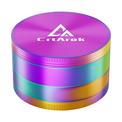 CrtArok Spice Grinder, Large 3.0 Inch, Colorful