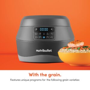 nutribullet EveryGrain Cooker, 11"D x 11"W x 9"H (Renewed)