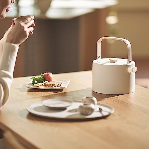 Dr.HOWS Goyo Electric Kettle Elegant and Stylish Design Teapot with Auto Shut-Off to Quickly Boil Water for Tea, Coffee (WHITE)