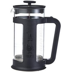 bialetti 06641 modern coffee press, black, 8-cup