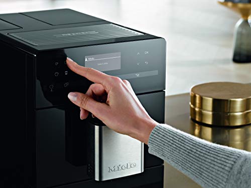 Miele CM5300 Coffee System, Medium, Obsidian Black,29530020USA