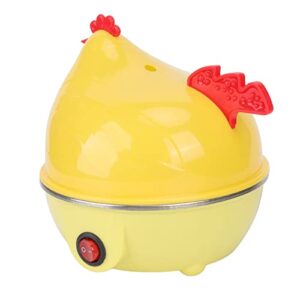 egg cooker, hard boiled egg cooker, egg boiler, electric egg cooker multifunction chicken shape rapid egg boiler 7 egg capacity automatic shut off mini breakfast machine