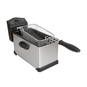 chard df-3e, electric deep fryer, stainless steel, 3 liter, 1700 watts