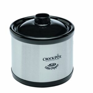 Crock-Pot 6-Quart Countdown Programmable Oval Slow Cooker with Dipper, Stainless Steel, SCCPVC605-S