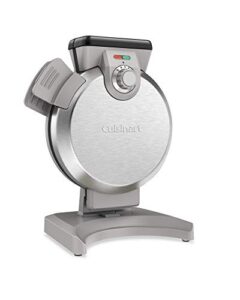 cuisinart waf-v100 vertical waffle maker, silver (renewed)