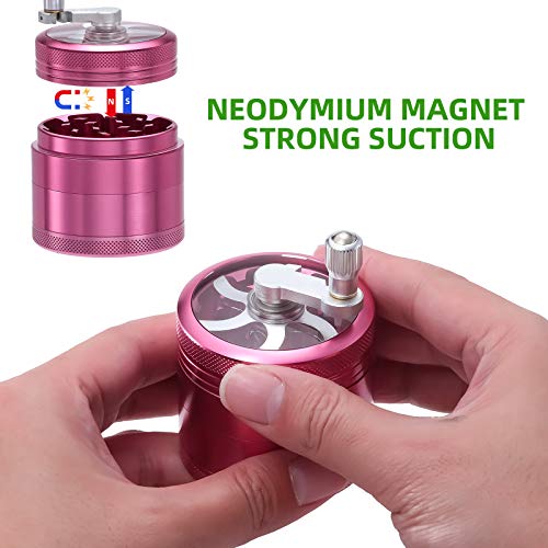 Pink Spice Grinder Kitchen Helper 2.2"