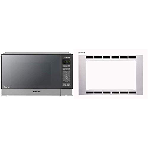 Panasonic Optional 27" Trim Kit for 1.2 cuft Microwaves, Stainless Steel, NN-TK621SS