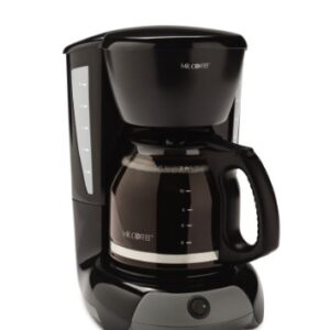 Mr. Coffee 12-Cup Switch Coffee Maker, Black