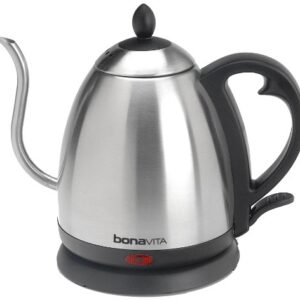 Bonavita 1.0L Electric Kettle Featuring Gooseneck Spout, BV3825B