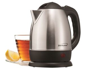 brentwood 1.2 liter stainless steel tea kettle model kt-1770