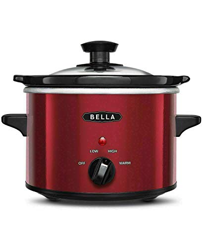 Bella 1.5 Quart Slow Cooker - Red