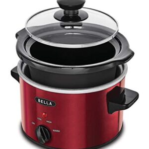 Bella 1.5 Quart Slow Cooker - Red