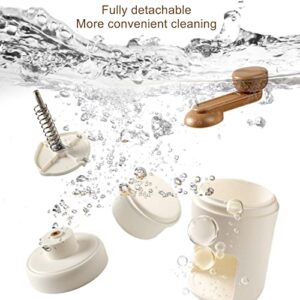 Baotkere Ice Shaver Ice cream Smoothie Slushie Milkshake Cocktail Maker Machine to Make Snow Cone, BPA Free Portable Ice Crusher with Free Cube Tray